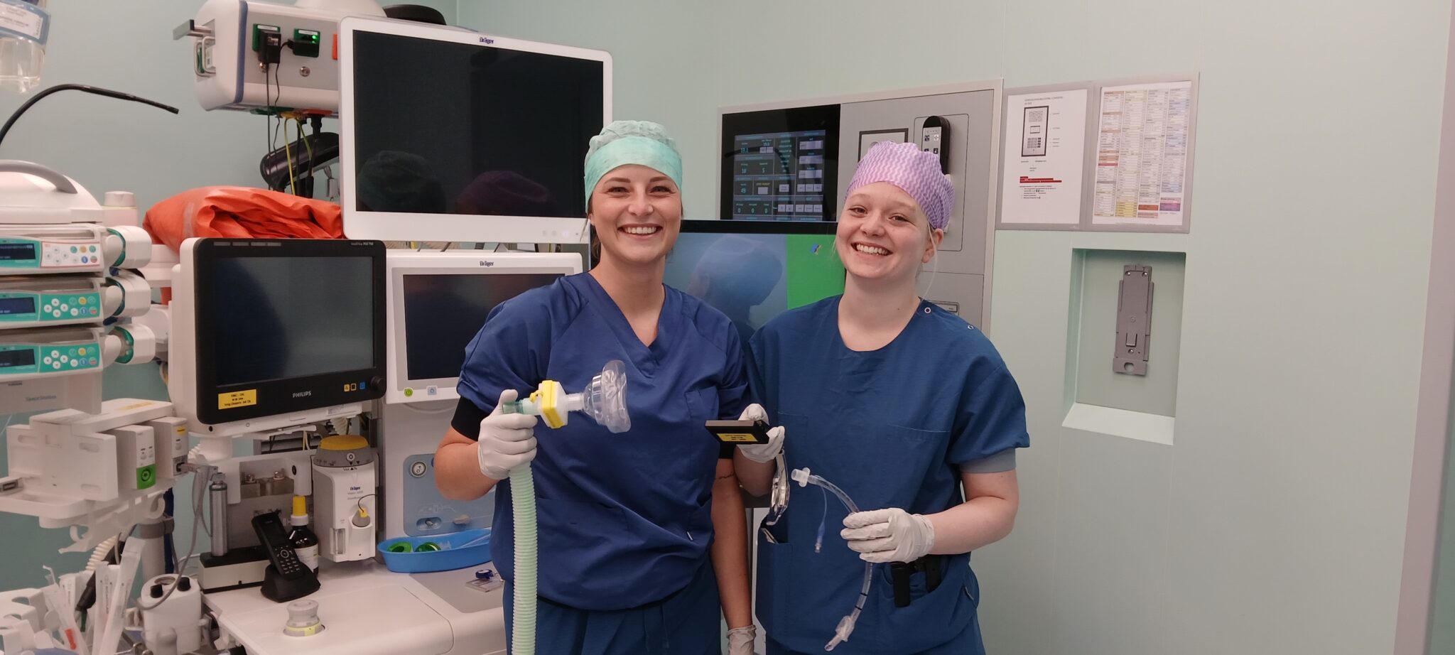 Anesthesiecollega's Tawneh en Vera - Saxenburgh